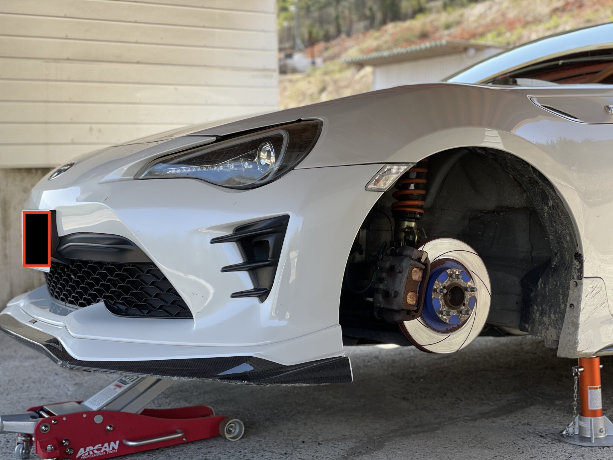 86 ZN6 ENDLESS BASIC SLIT ブレーキローター | fuyuの86-サーキットblog